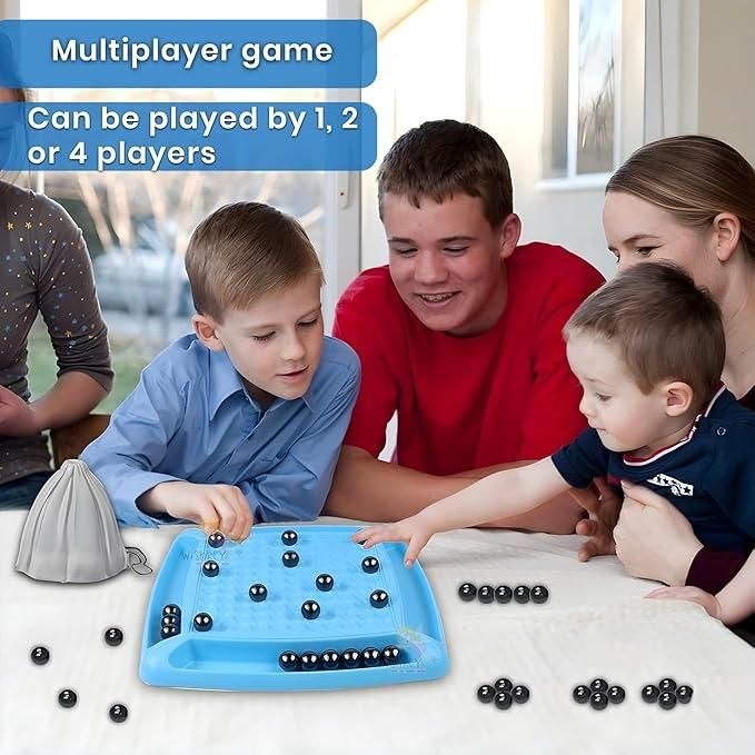 Magnetic Battle Chess Game with 20 Steel Balls ? Strategy Board Game f ...